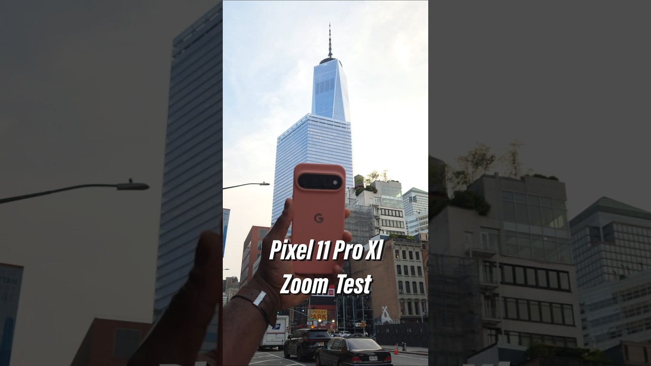Pixel 11 Pro XL Zoom Test NyC Edition!