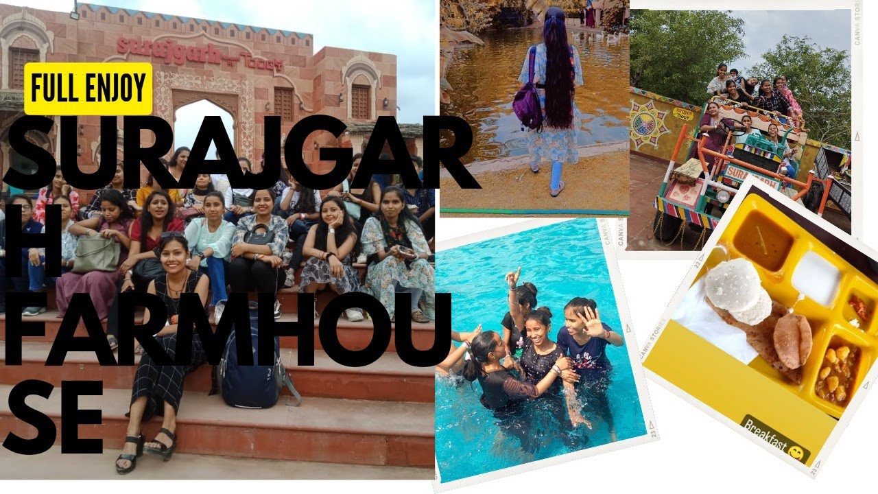 Surajgarh farmhouse trip.. vlog. first time ki mein zip riding 🥺🥺 ...