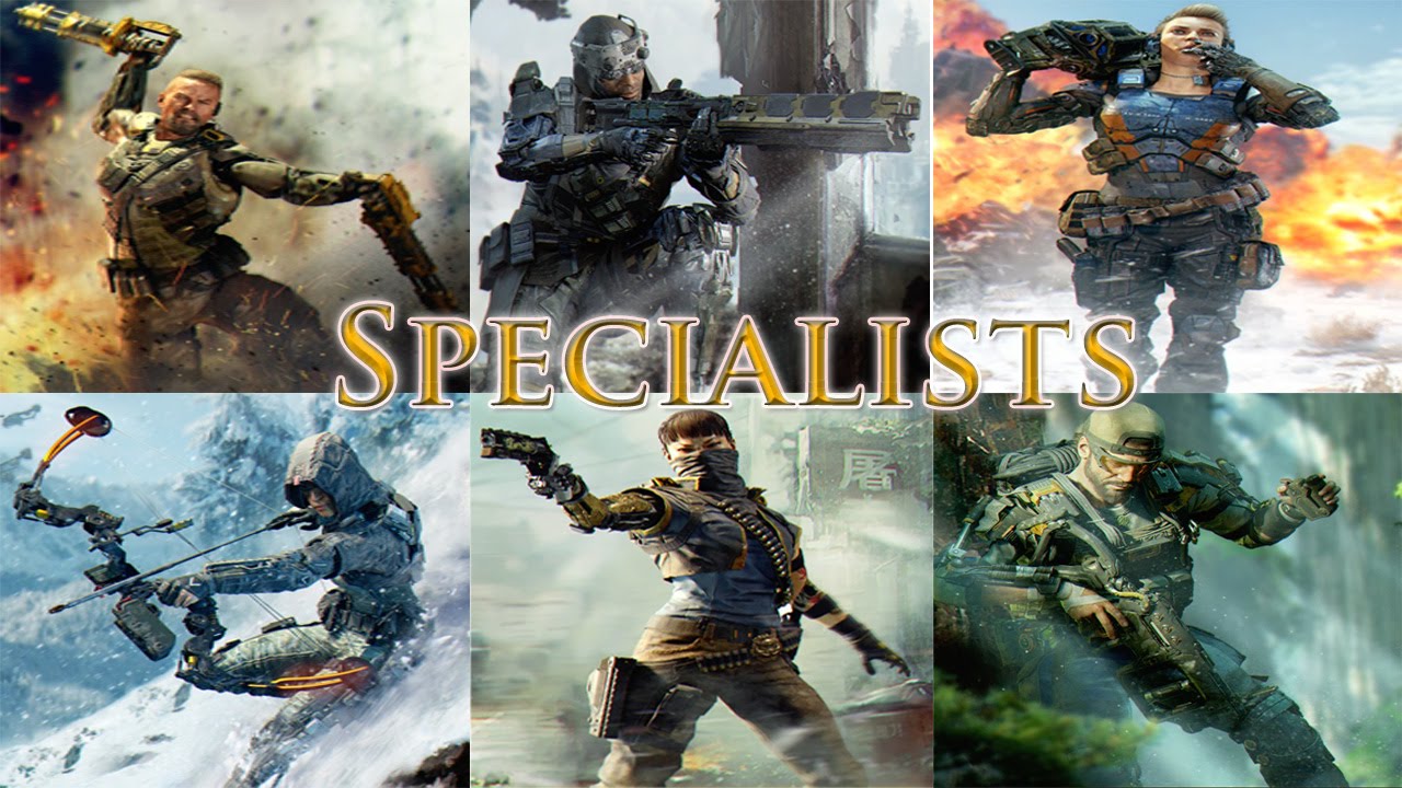 Black Ops 3 Specialist - All Weapons/Abilities - YouTube
