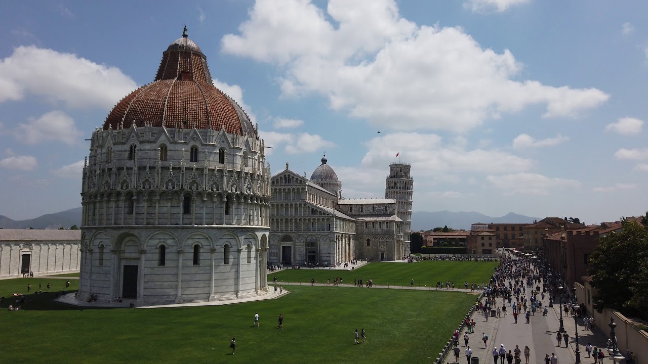 4K video of Pisa, Italy, Pisa Tower, Pizza - YouTube
