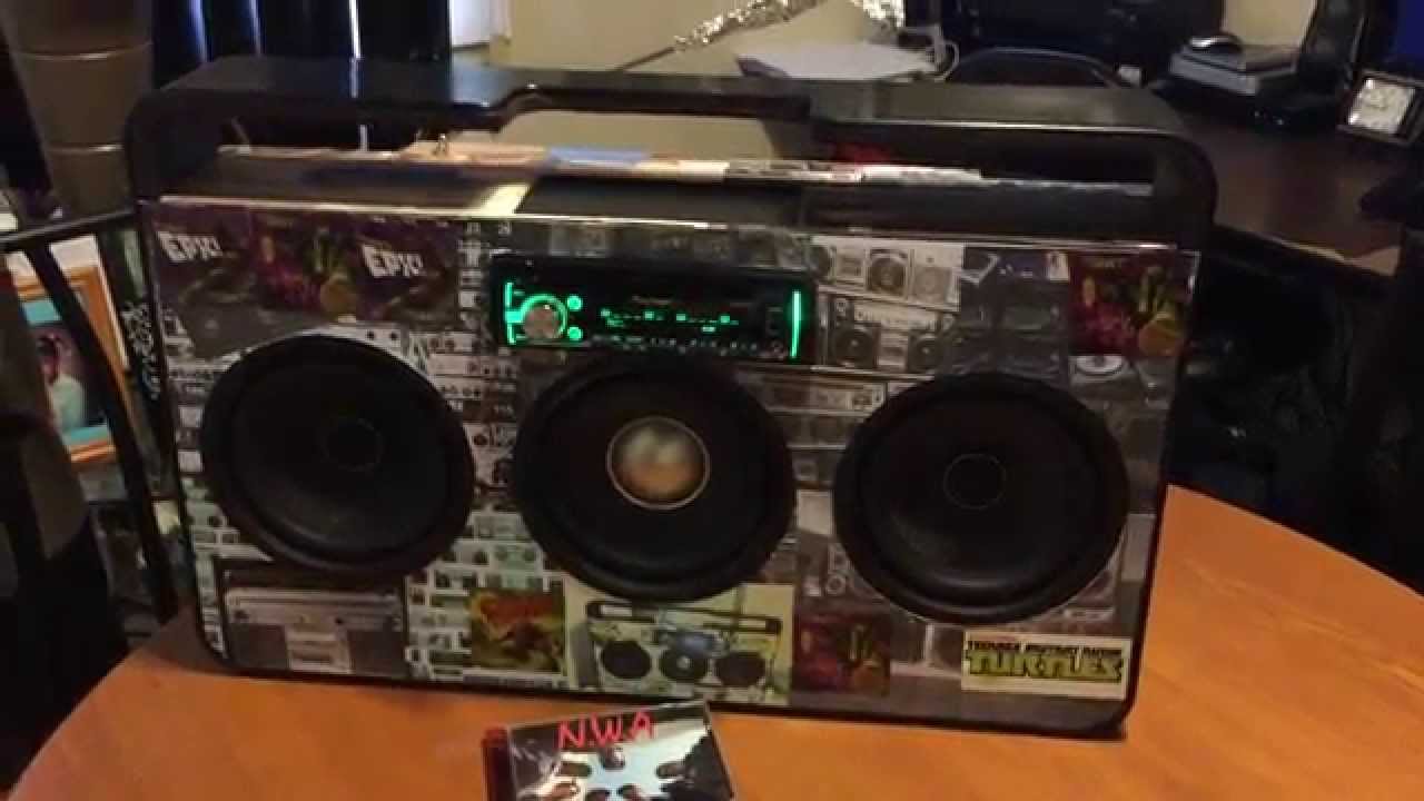 DIY BoomBox - YouTube