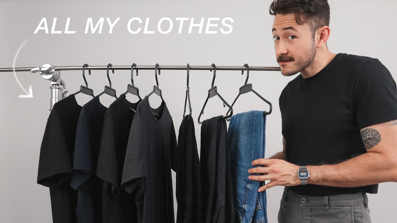The SIMPLE Minimalist Capsule Wardrobe (for normal people) - YouTube