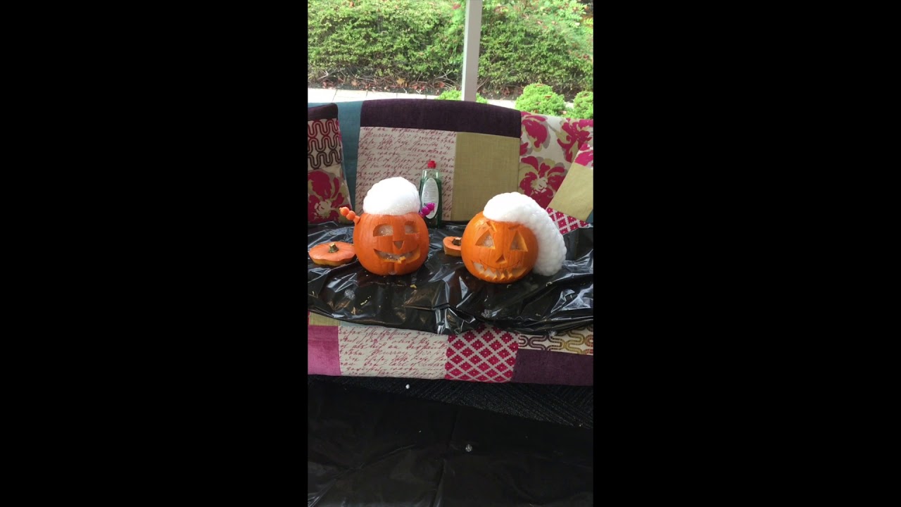 Bubble Brain Pumpkins for HALLOWEEN!! - YouTube