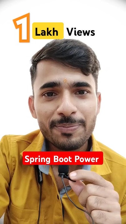 1 Lakh Views π Power Of Spring Boot Springboot 1lakh Views Viralreels Aadiandjava Youtube