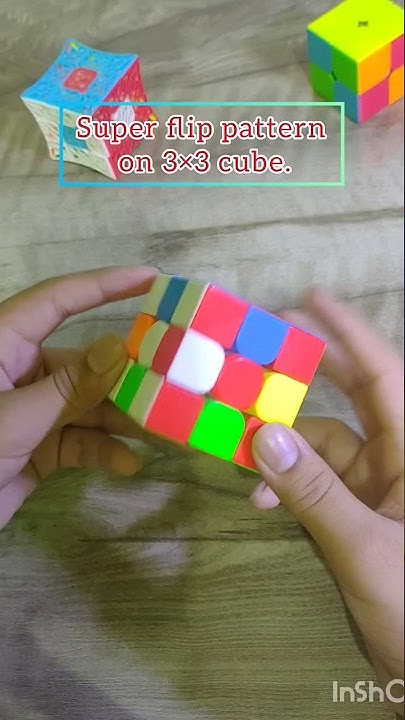 super flip pattern on 3 by 3 cube #shorts - YouTube