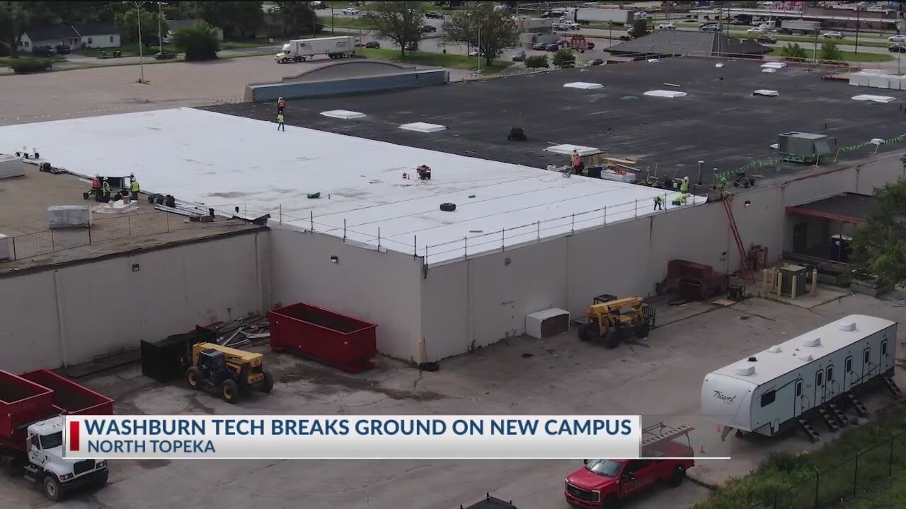 Washburn Tech University expanding into North Topeka - YouTube