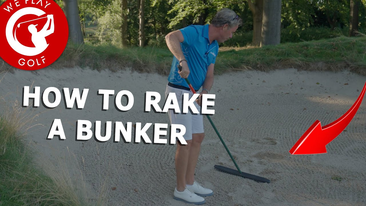How to Rake a Bunker Correctly After Your Golf Shot | Essential GOLF ...