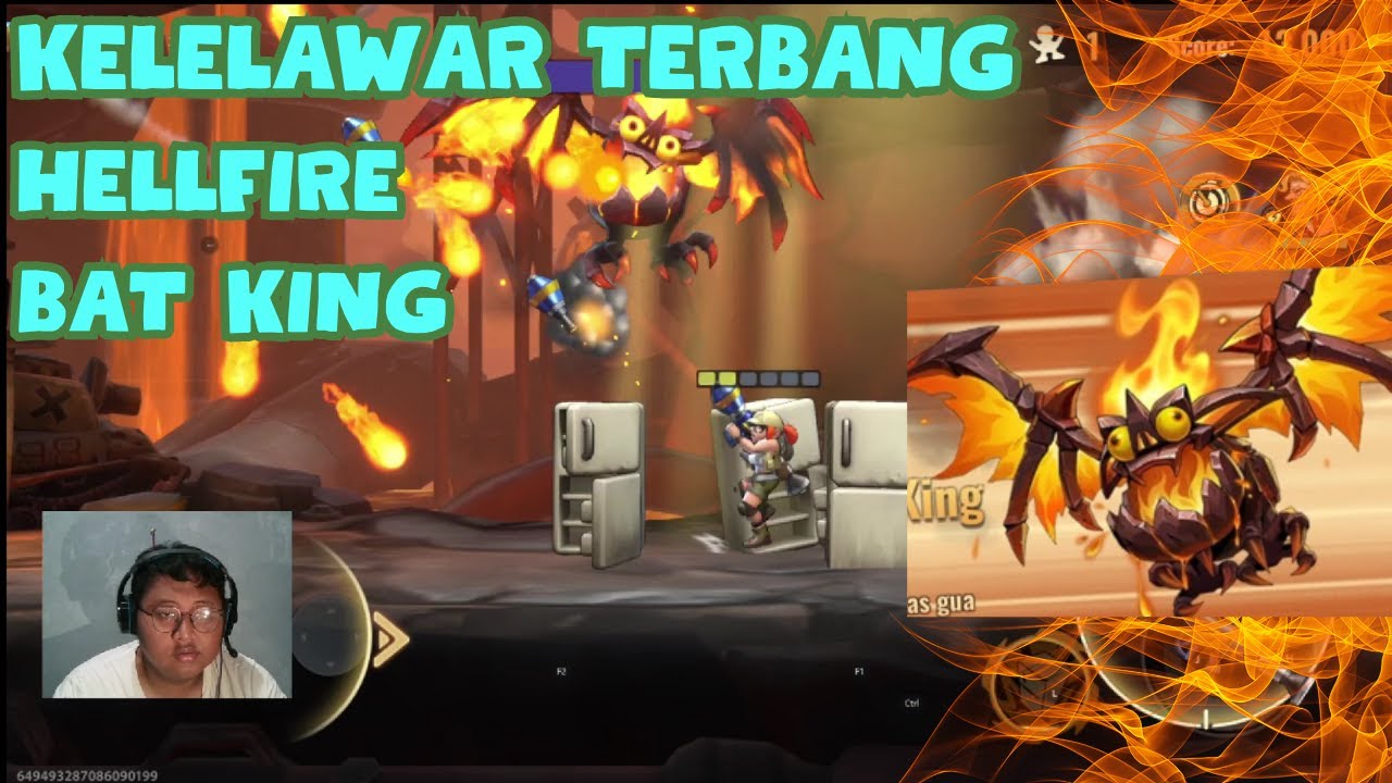 Melawan Boss Hellfire Bat King Penuh Lava Api Metal Slug Awekening ...