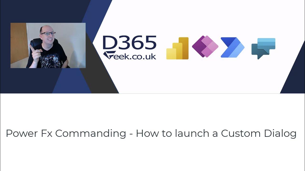 Power Fx Commanding - How to Launch Custom Page with Power Fx and ...