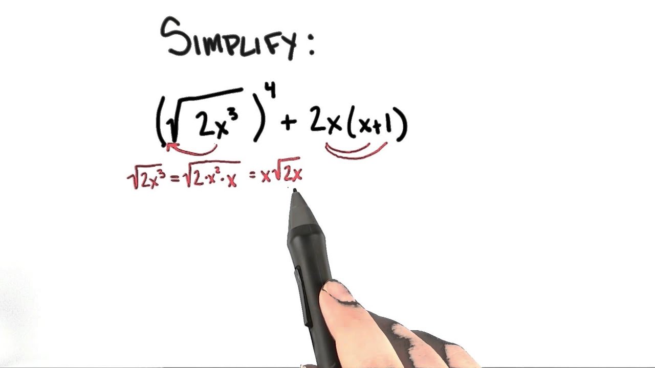 Simplifying Expressions - College Algebra - YouTube