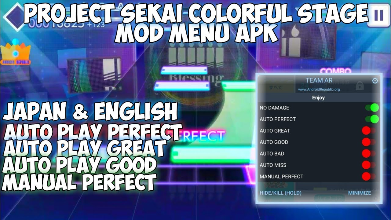 Project Sekai Colorful Stage Feat Hatsune Miku JP & CN Mod Menu Apk ...