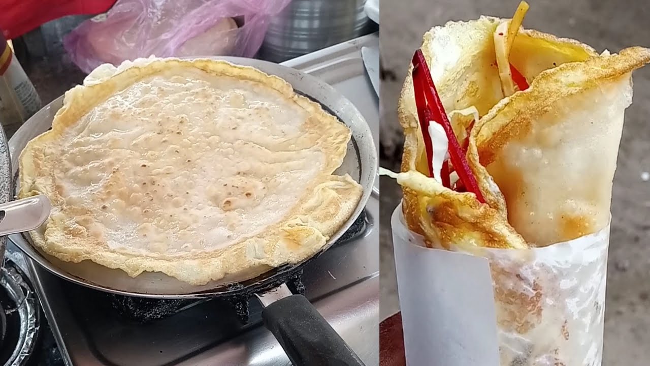 Making Of Egg | Road Restaurant | India Street Food | Best Egg Roll In ...