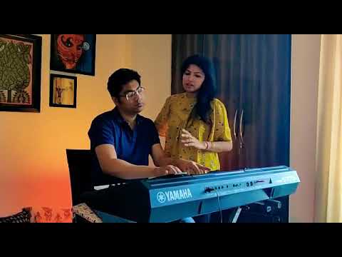 Tagore Song | Rabindra Sangeet | Alo Amar Alo Ogo | Keyboard | Yahama ...