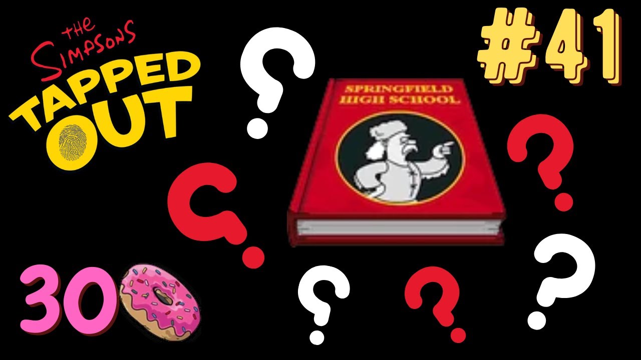 The Simpsons Tapped Out: A Cool Opening! | Yearbook Mystery Box Opening ...