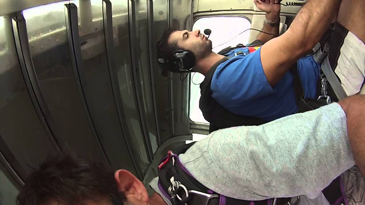 Static line jump #2 - YouTube