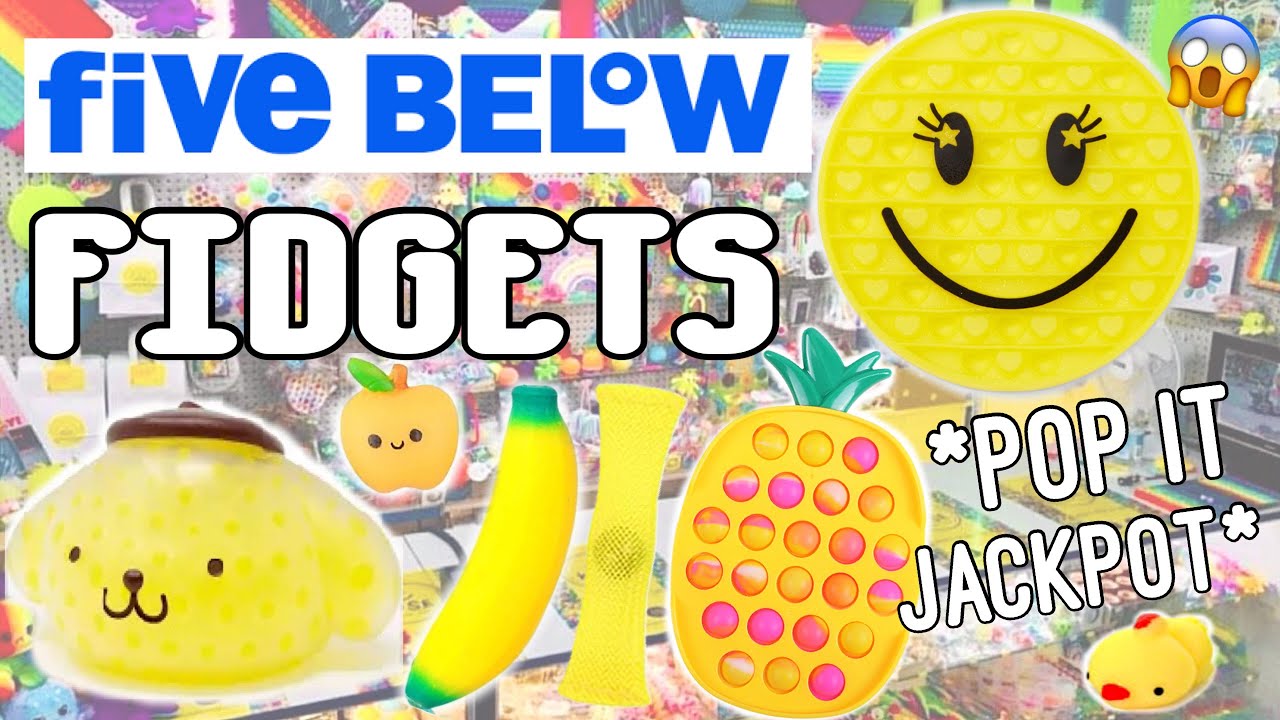 YELLOW ONLY FIDGET SHOPPING! *LEGENDARY POP ITS & FIDGETS* 💛🍯🍌 NO ...