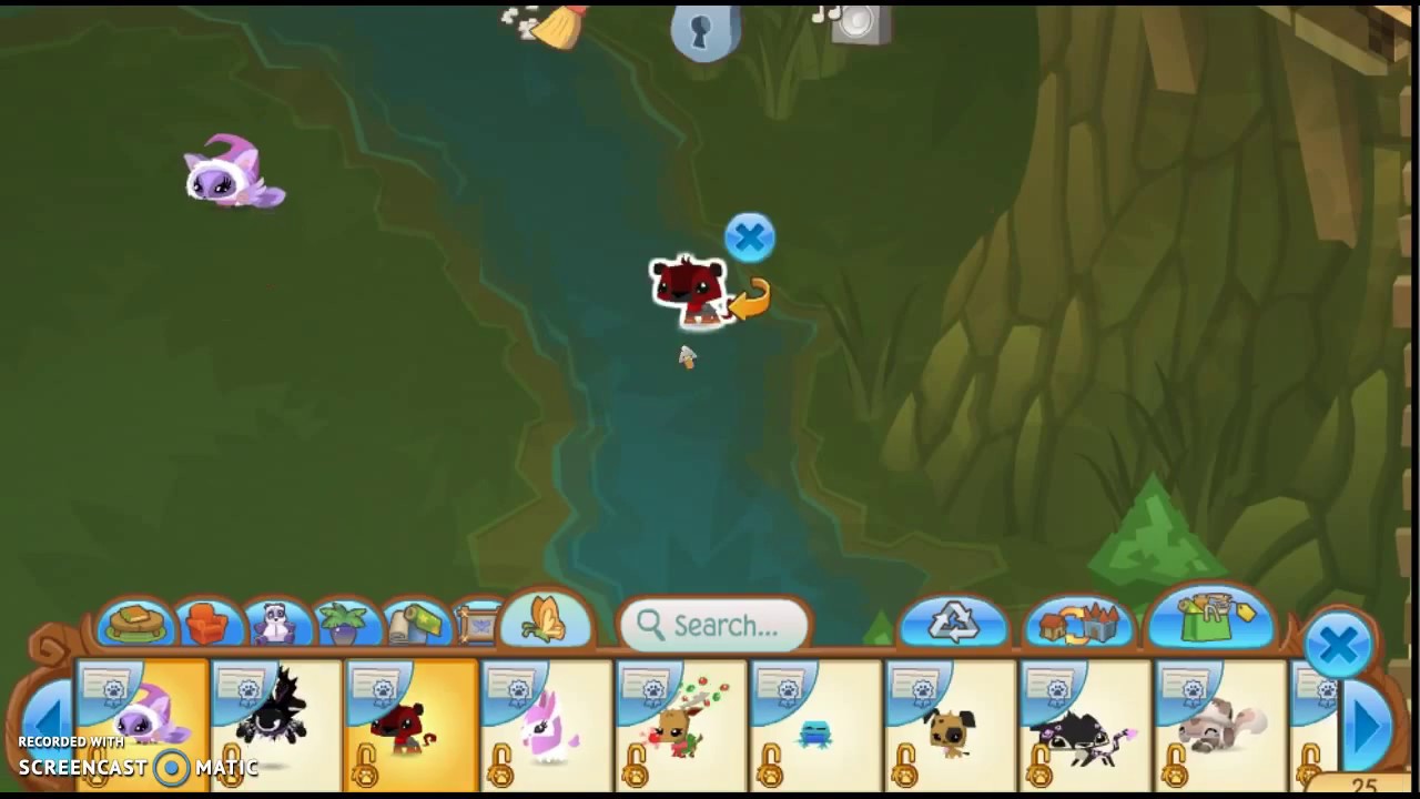 Speed decorating the Tree House Den! - Animal Jam. pawsom909 - YouTube