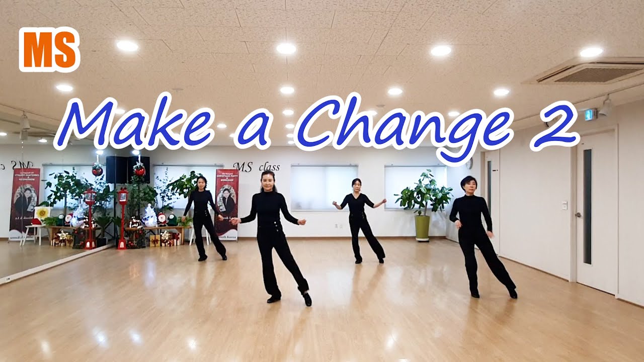 Make a Change 2 Line Dance by Alison Smith 2025 - YouTube