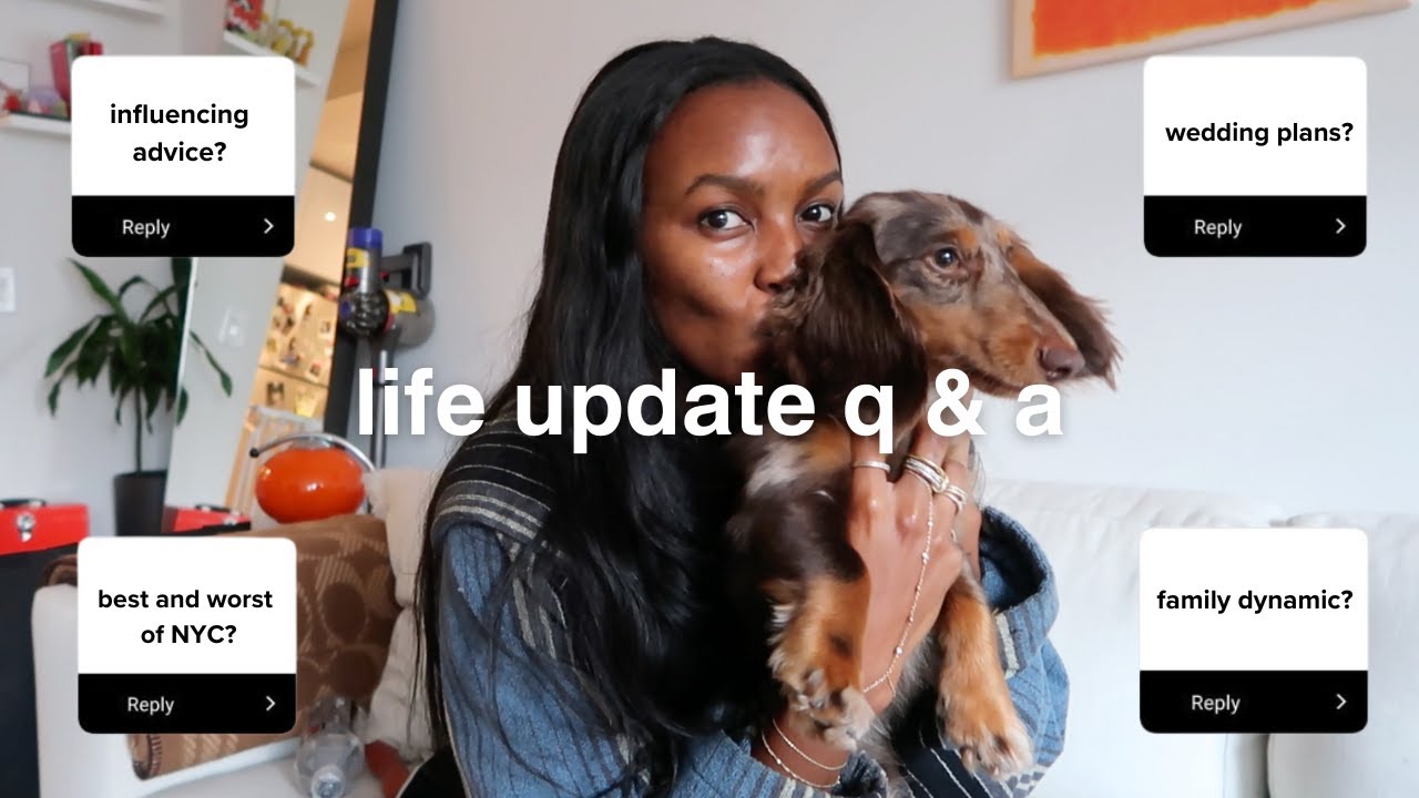 Life update Q & A | wedding planning, advice for influencing, my ...