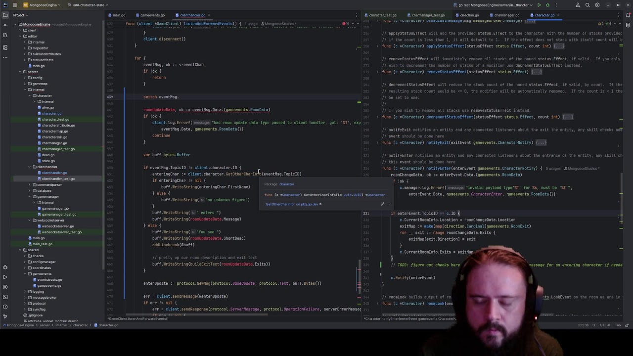 Building a MUD Game Engine in Go - YouTube