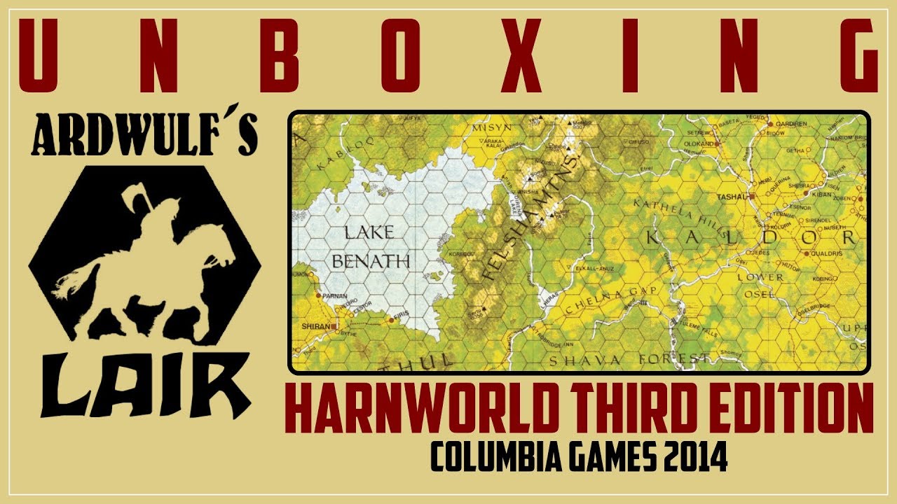 Unboxing HarnWorld Third Edition (Columbia Games 2014) - YouTube
