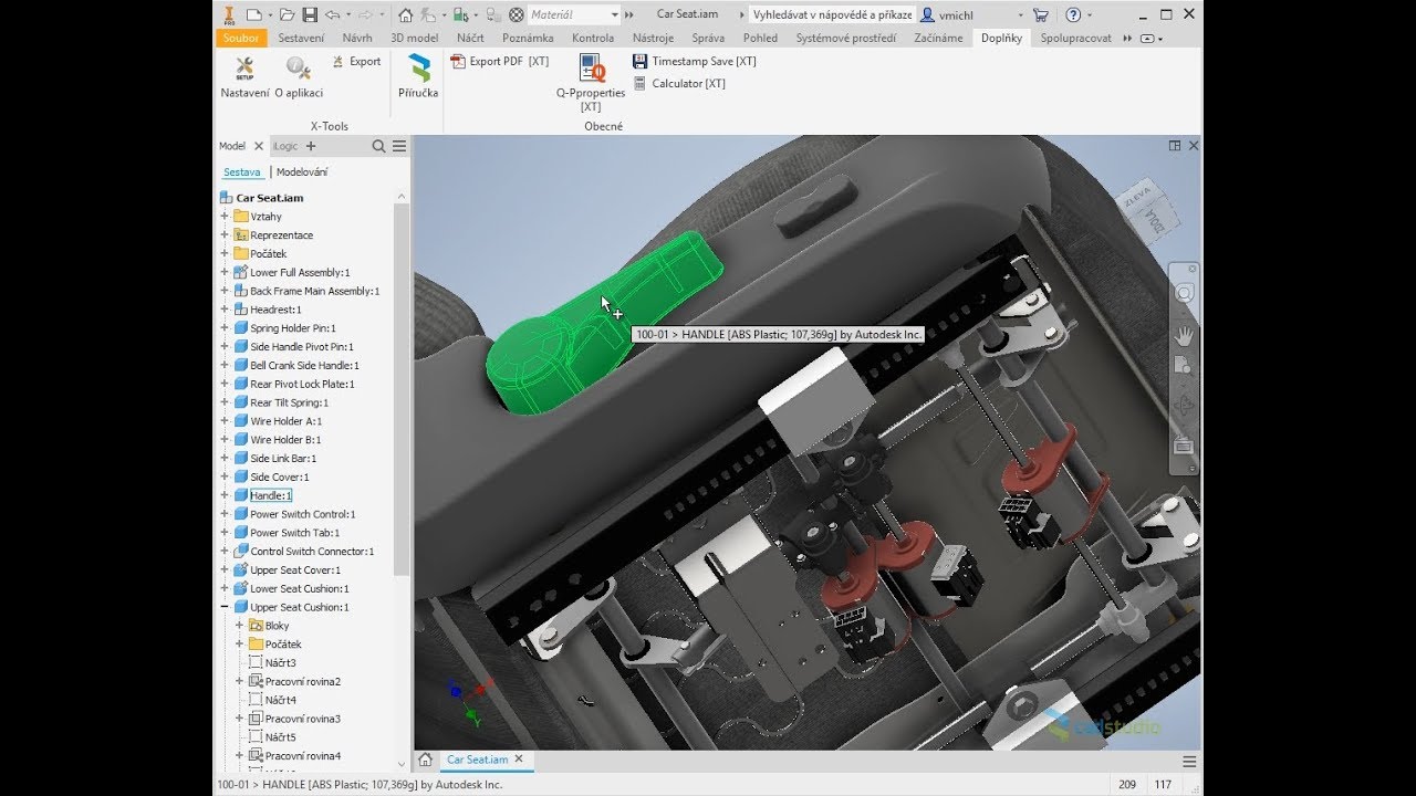 Inventor X-Tools - iProperties tooltip - YouTube