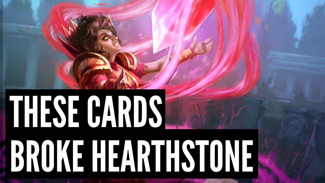 The MOST BROKEN cards of 2021! (Hearthstone Year End Review) - YouTube