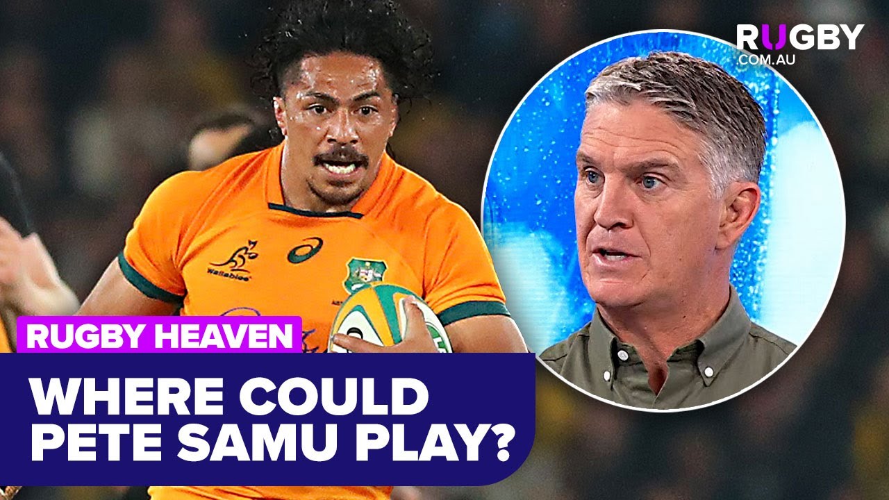 Pete Samu returns to the Wallabies squad | Rugby Heaven - YouTube