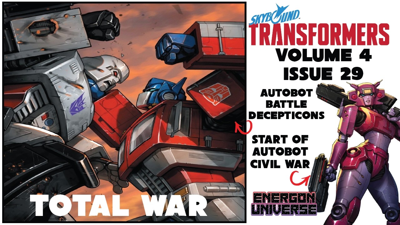 Autobots Vs Decepticons In All Out War | Start Of Autobot Civil War ...