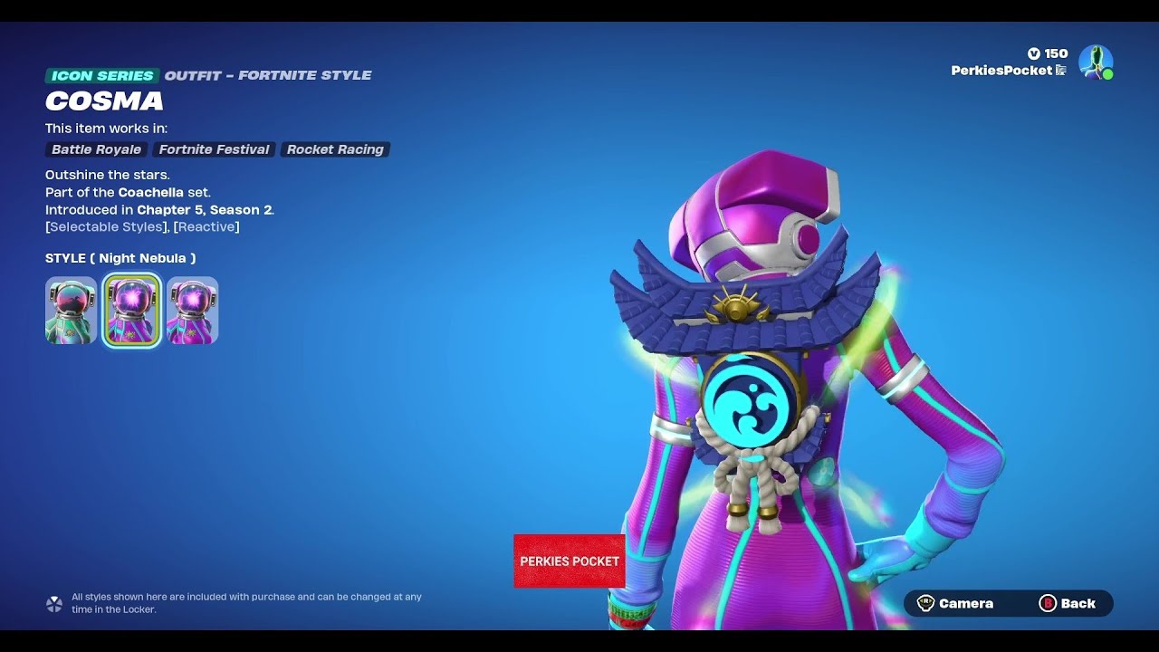 Cosma Dripp'n Paint I Fortnite Battle SKIN - YouTube
