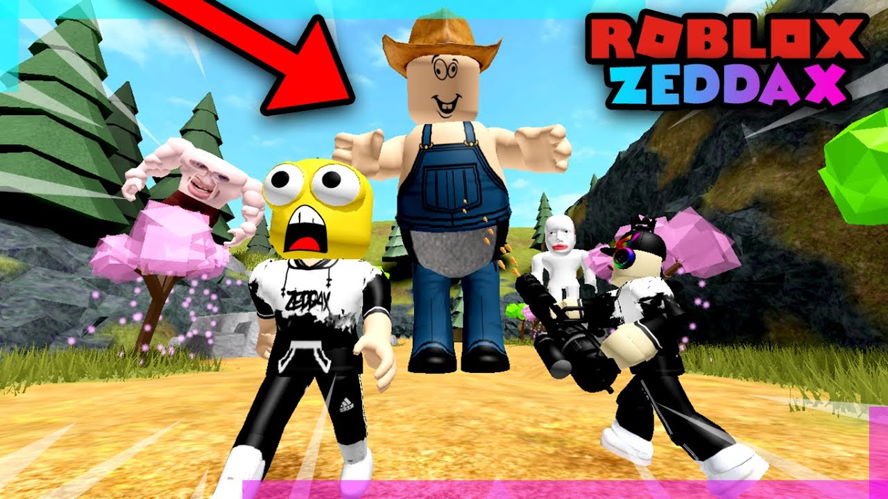 MENYELAMATKAN KOTA DARI SERANGAN RAKSASA!! - Roblox Zeddax - YouTube