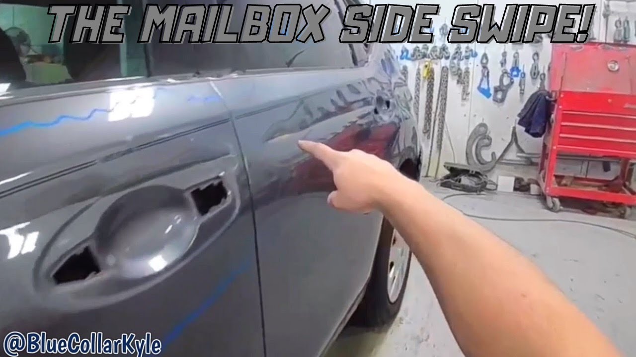 The Mailbox Side Swipe! - YouTube
