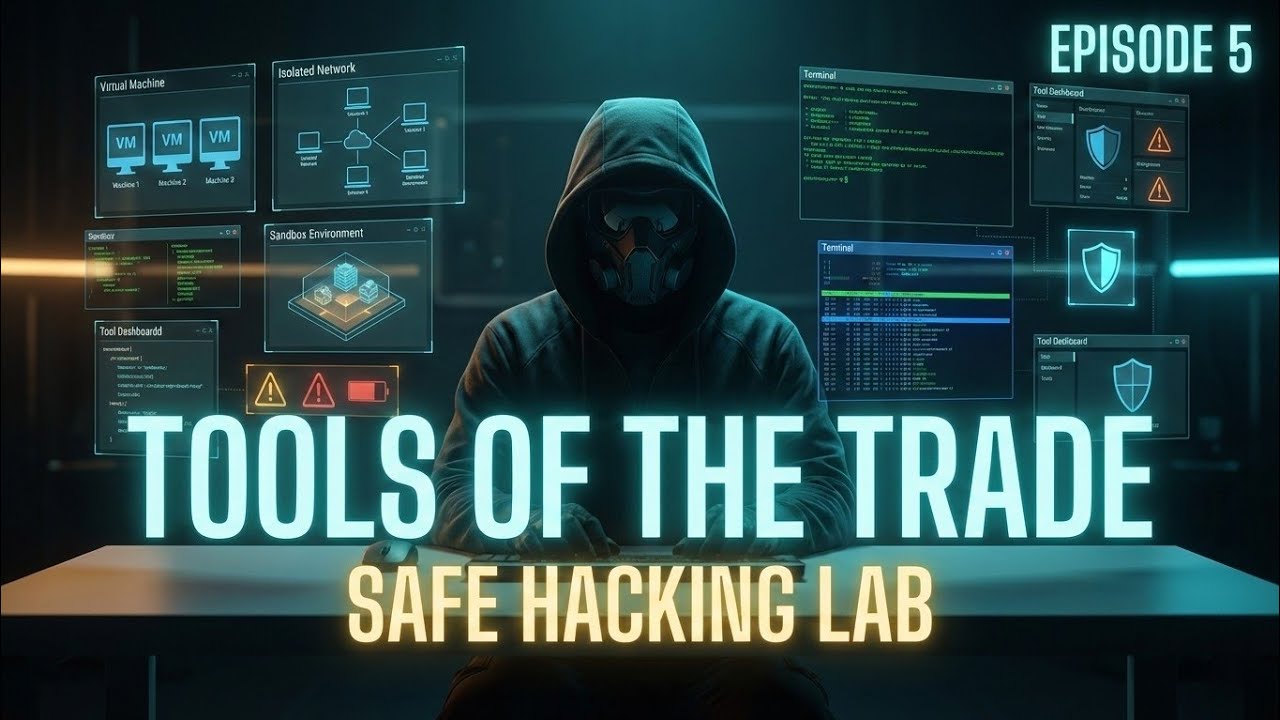 Tools of the Trade | Episode 5: Setting Up a Safe Hacking Lab | Cyber ...