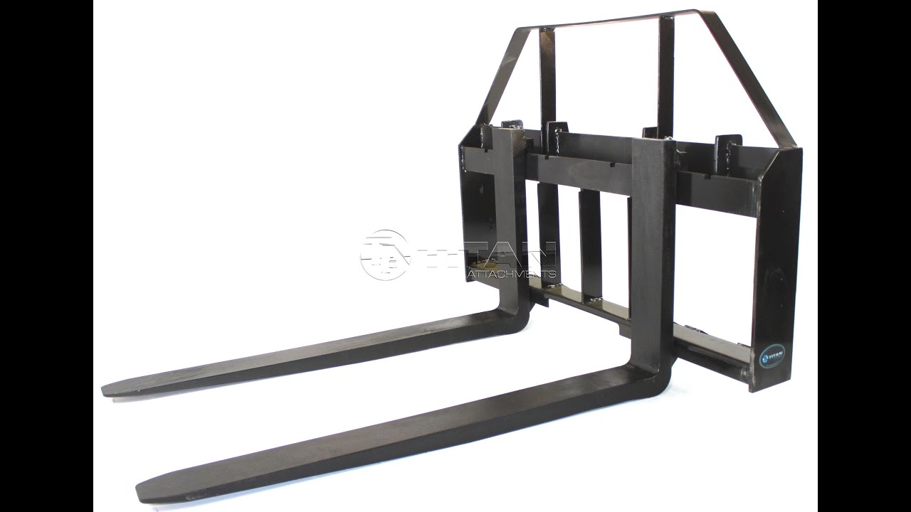 Titan 42 Pallet Fork Attachment FR LD42 - YouTube