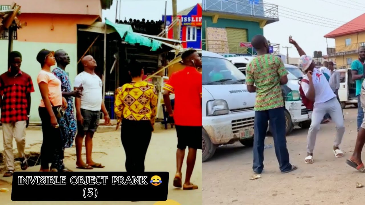 INVISIBLE OBJECT PRANK 😂 (5) - YouTube