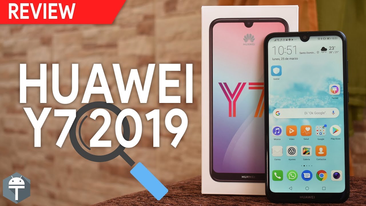 📱 HUAWEI Y7 2019 Review en Español - YouTube