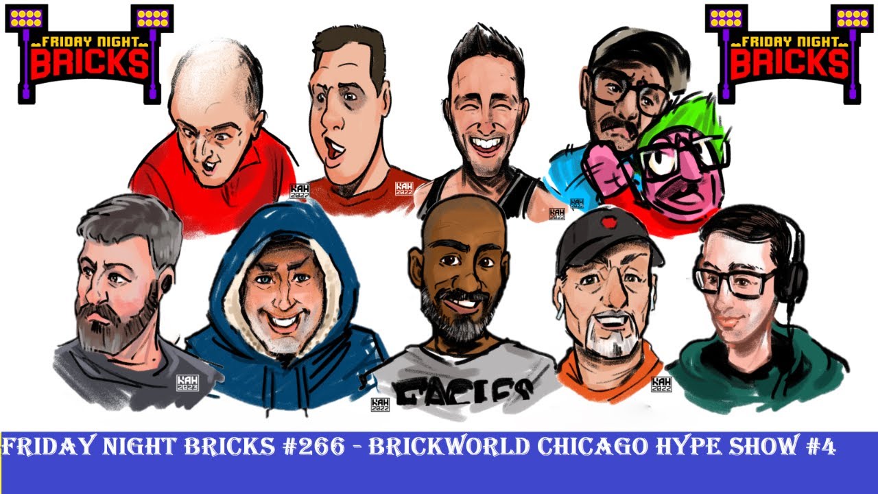 Friday Night Bricks #266 Brickworld Chicago 2023 HYPE Show #4 - YouTube
