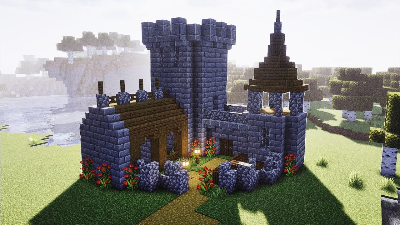 Minecraft: How To Build A Small Castle | Tutorial - YouTube