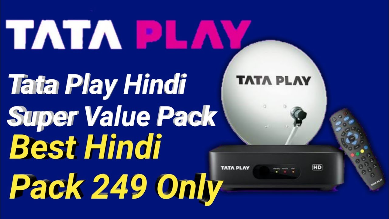 Tata Play Hindi super value pack 2022 || Tata Play Best Hindi pack 2022 ...