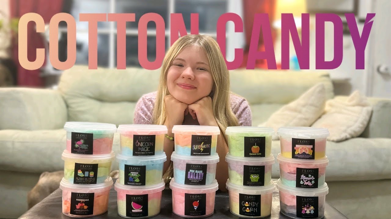 We try the BEST Gourmet Cotton Candy! | Vlog 235 - YouTube