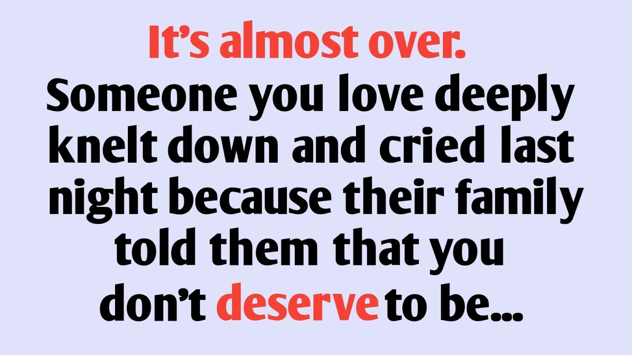 🌈Today god message || It's almost over. Someone you love deeply knelt ...