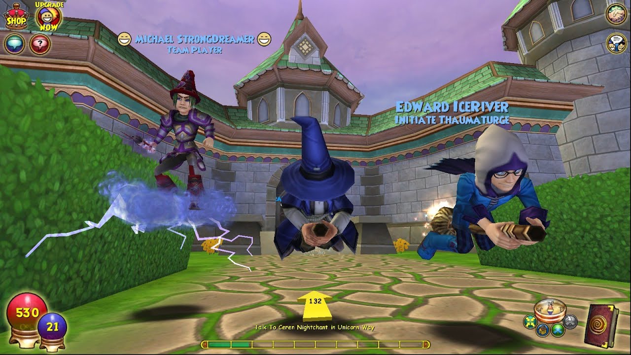 Wizard 101: Two Wizards Teach A Young Thug The Ropes - YouTube