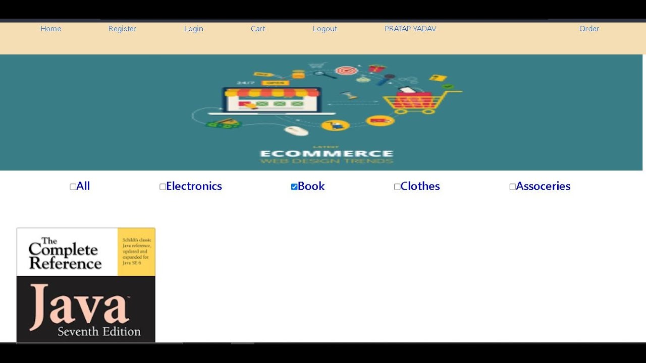Mern E commerce shopping app. - YouTube