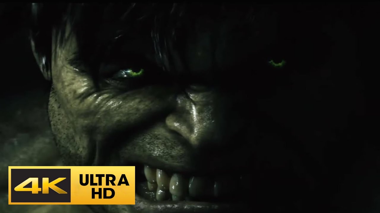 헐크 첫 변신 장면ㅣ인크레더블 헐크 (The Incredible Hulk, 2008) 4K - YouTube