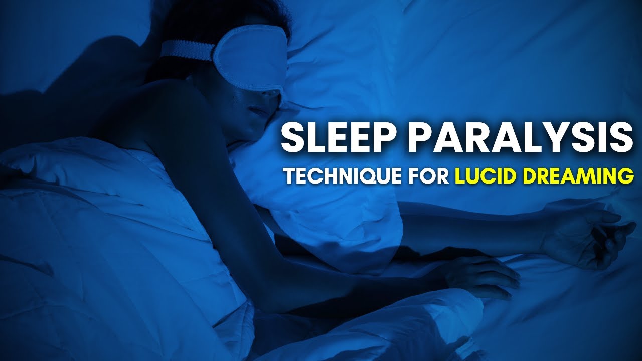 How to create a lucid dream DURING sleep paralysis - YouTube