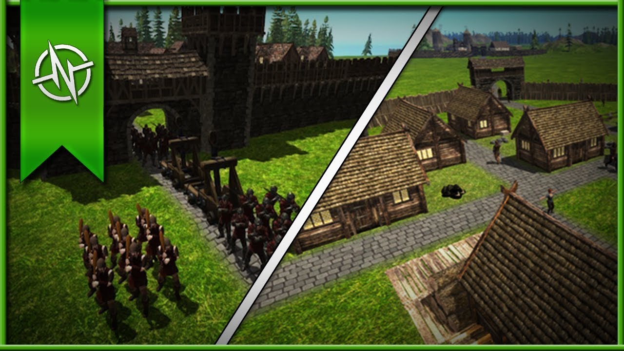 Age Of Empires Meets Banished! - Lords and Peasants NEW UPCOMING ...