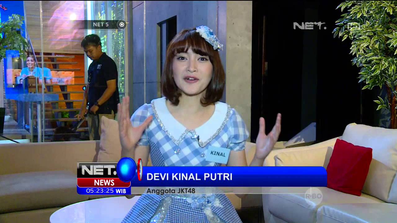 Inspirasi Pagi Devi Kinal Putri JKT48 - NET5 - YouTube