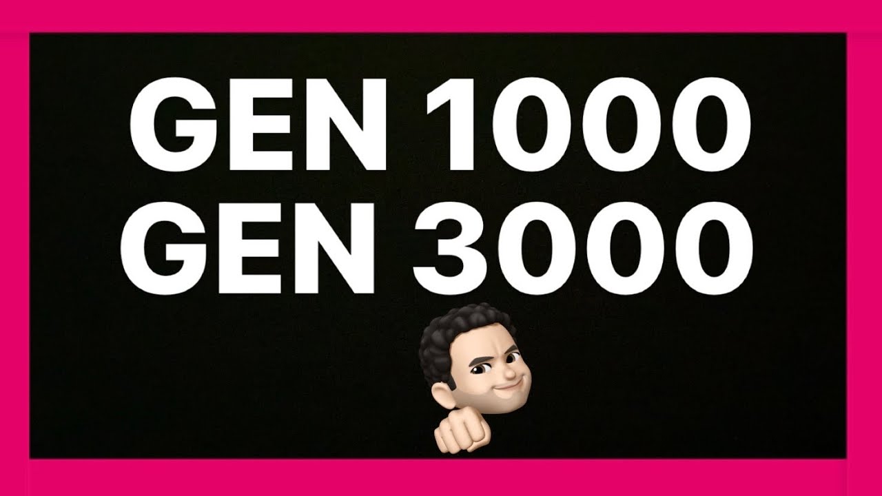 COMO SER GEN 1000 Y GEN 3000 EN MINED - YouTube