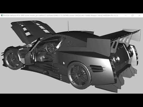 Optimizing Ray Tracing of Trimmed NURBS Surfaces on the GPU - YouTube