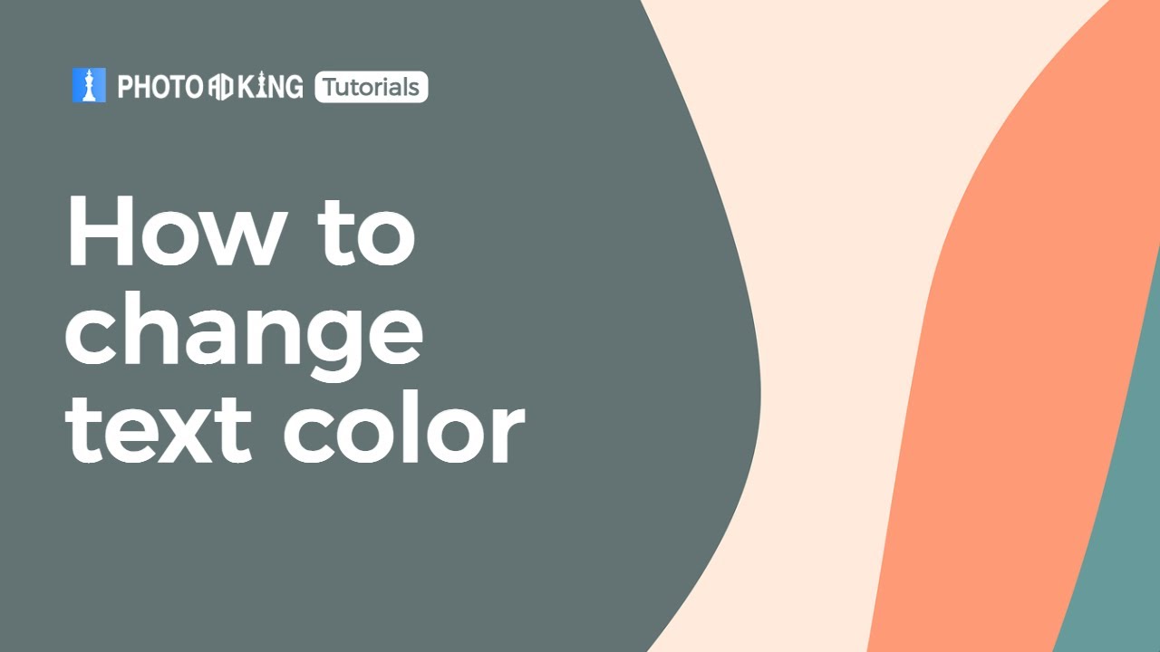 How To Change Text Color In PhotoADKing YouTube how-to-change-text-color-in-photoadking-youtube